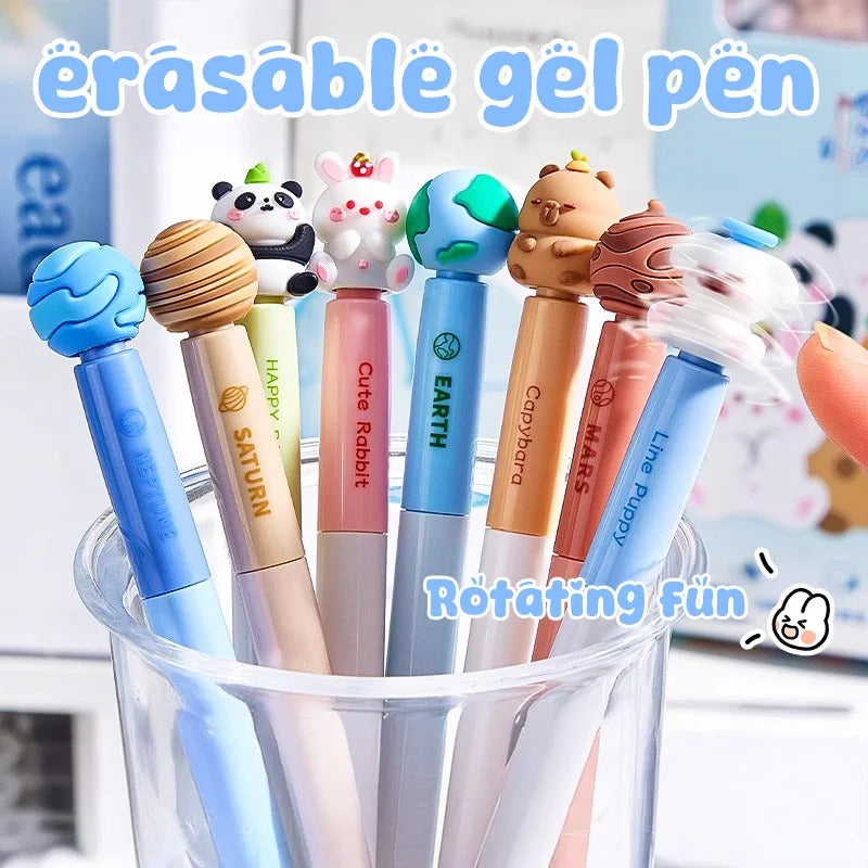 360° Furry Friends Erasable Pen Set of 4 – Gift Ocean