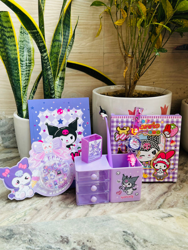 Kuromi Desk Organiser Hamper – Gift Ocean