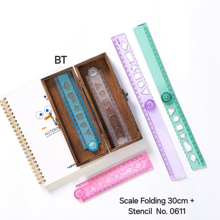 Folding Scale + Stencil – Gift Ocean