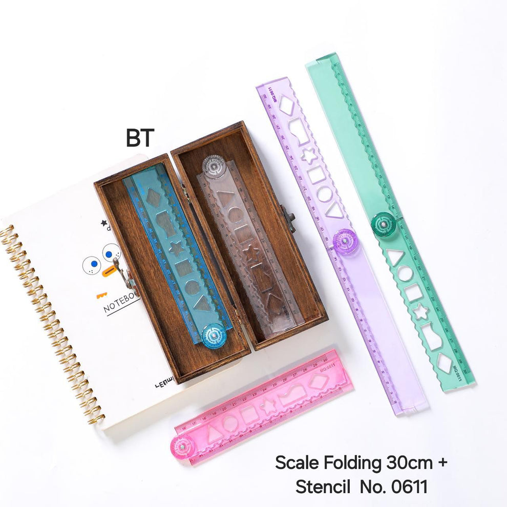 Folding Scale + Stencil – Gift Ocean