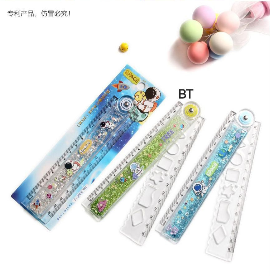 Water Glitter Folding Scale + Stencil – Gift Ocean